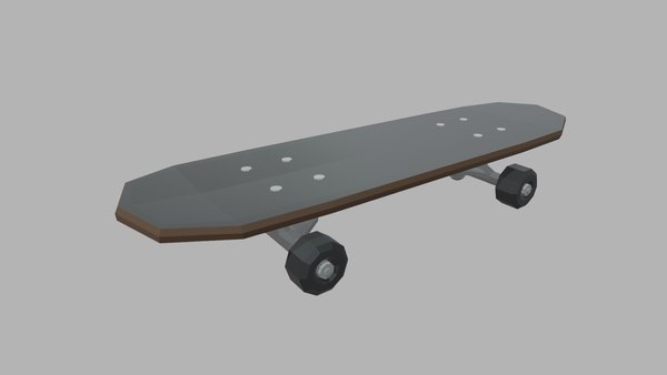 modelo 3d Patín de baja poli 02 - TurboSquid 2168328