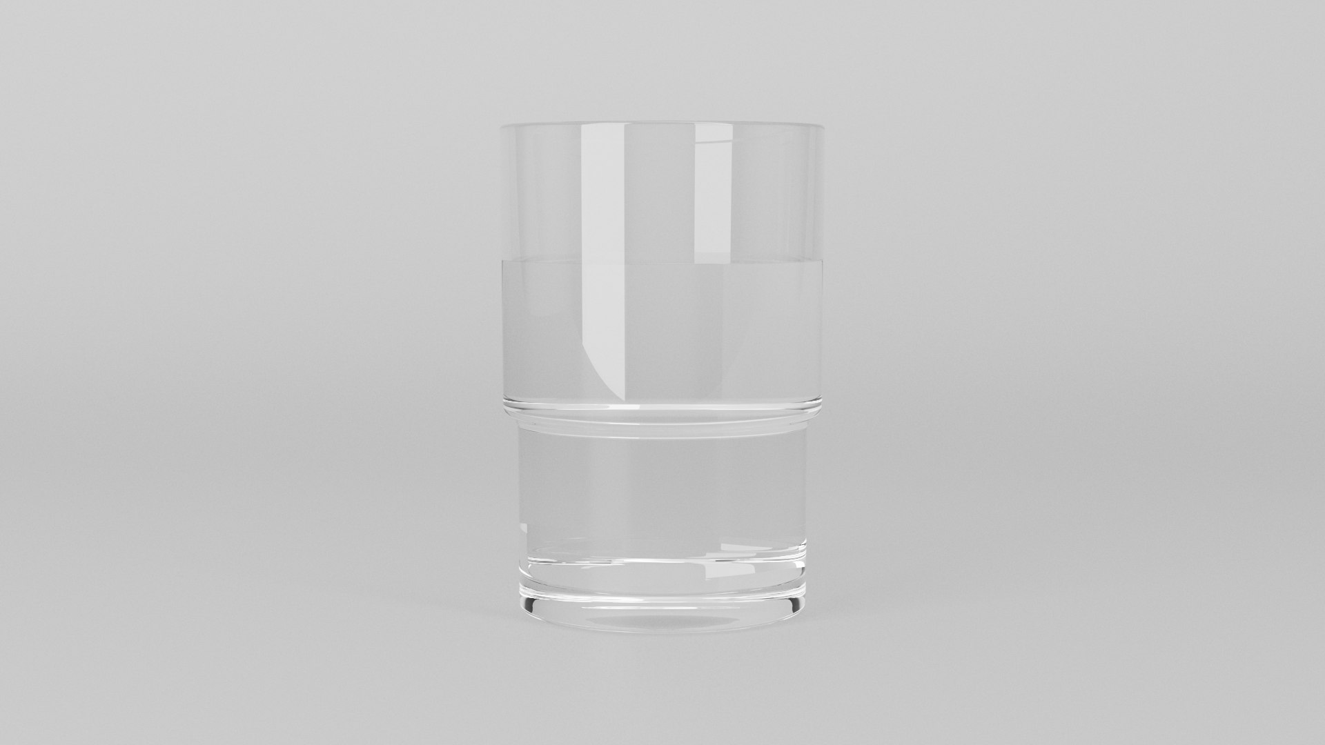 Stack Glass Cup Set 3D Model - TurboSquid 2142355