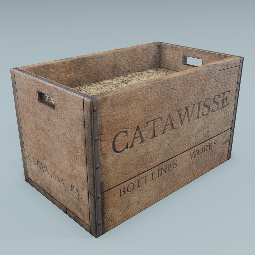 3D Model Wood Box - TurboSquid 1861118