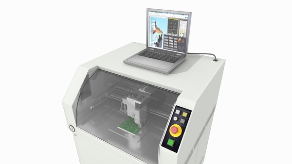 PCB Router 3D model - TurboSquid 1737058