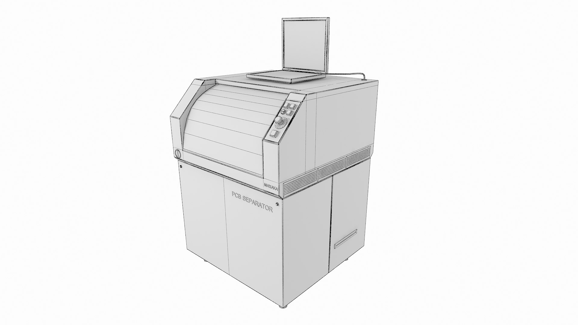 PCB Router 3D model - TurboSquid 1737058