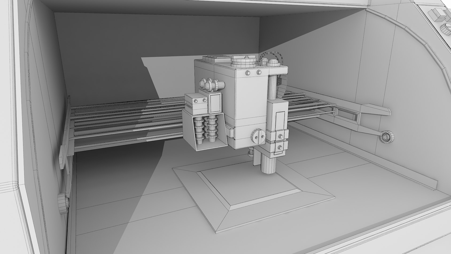 PCB Router 3D model - TurboSquid 1737058