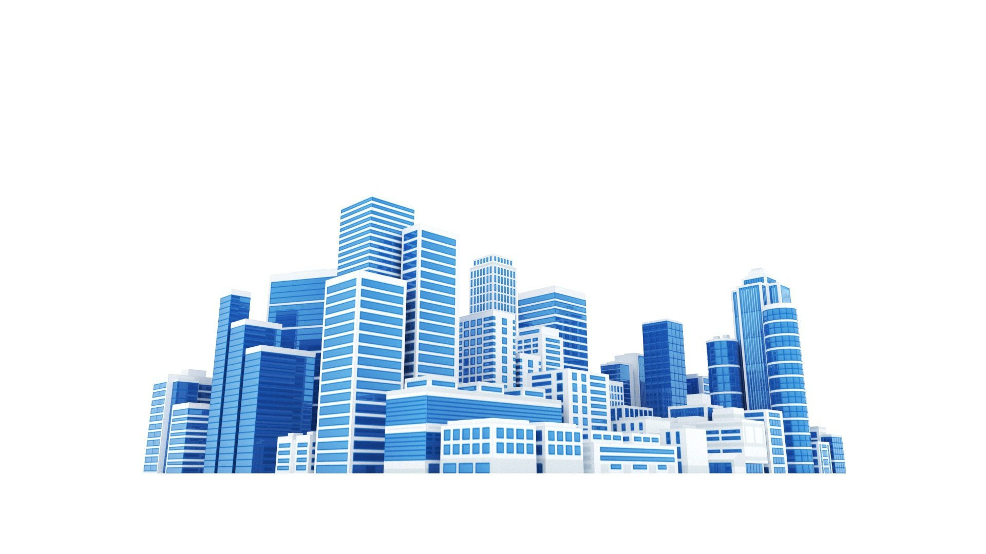 City Abstract 3D Model - TurboSquid 1556696