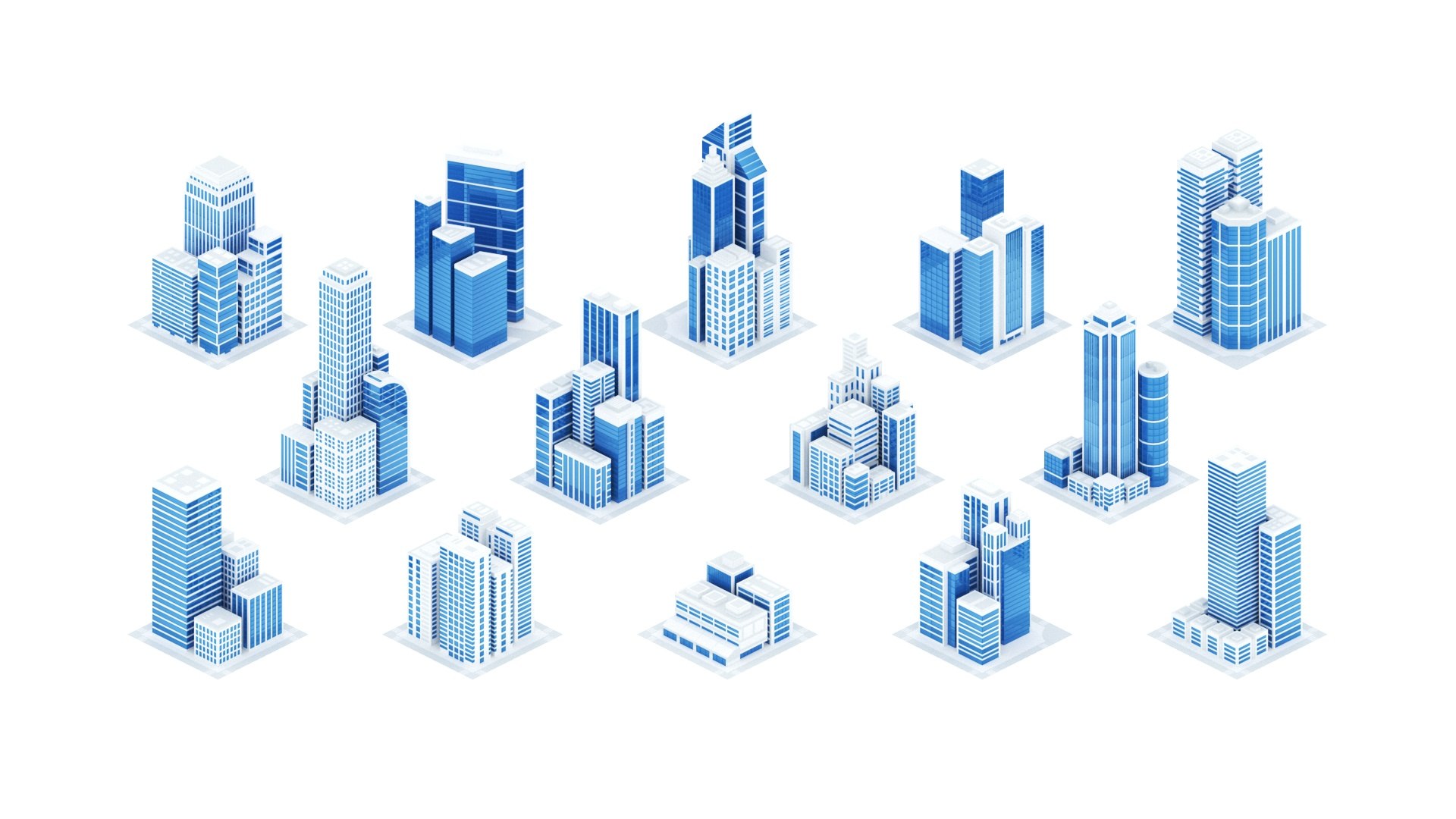 City Abstract 3D Model - TurboSquid 1556696