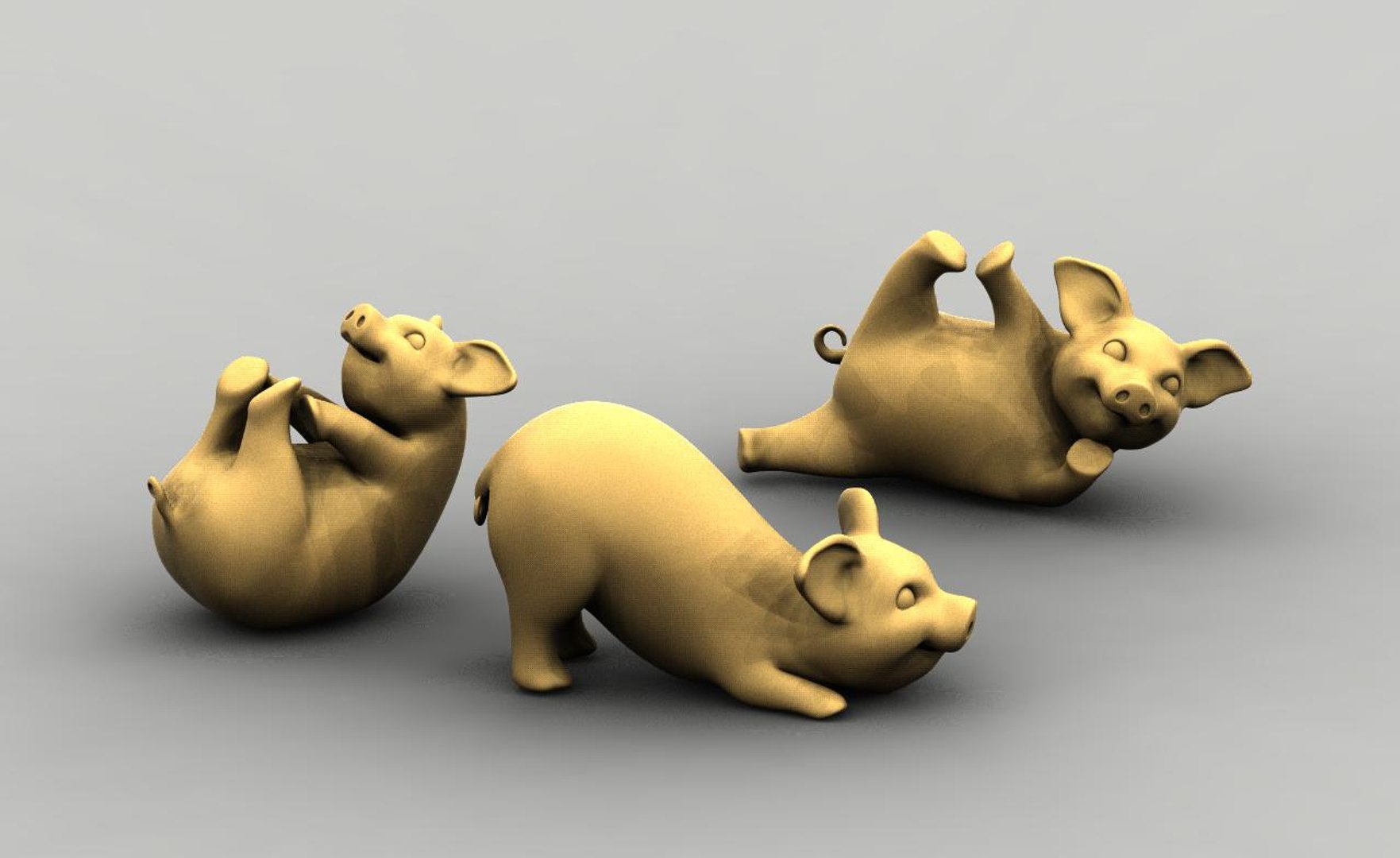 3D Pig Model - TurboSquid 1469328
