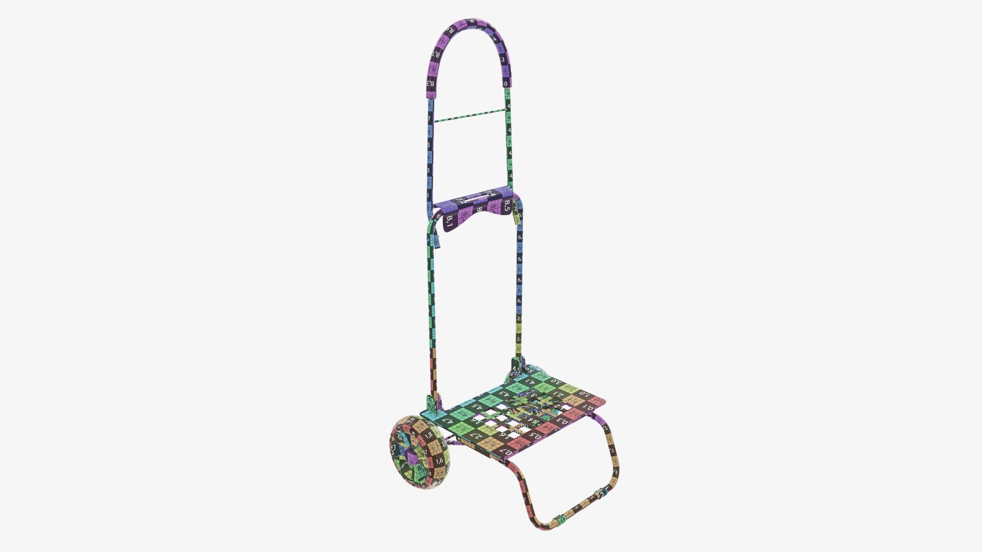 3D Cart Foldable Model - TurboSquid 1686220