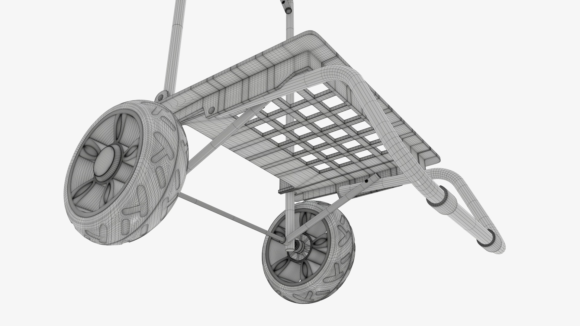 3D Cart Foldable Model - TurboSquid 1686220