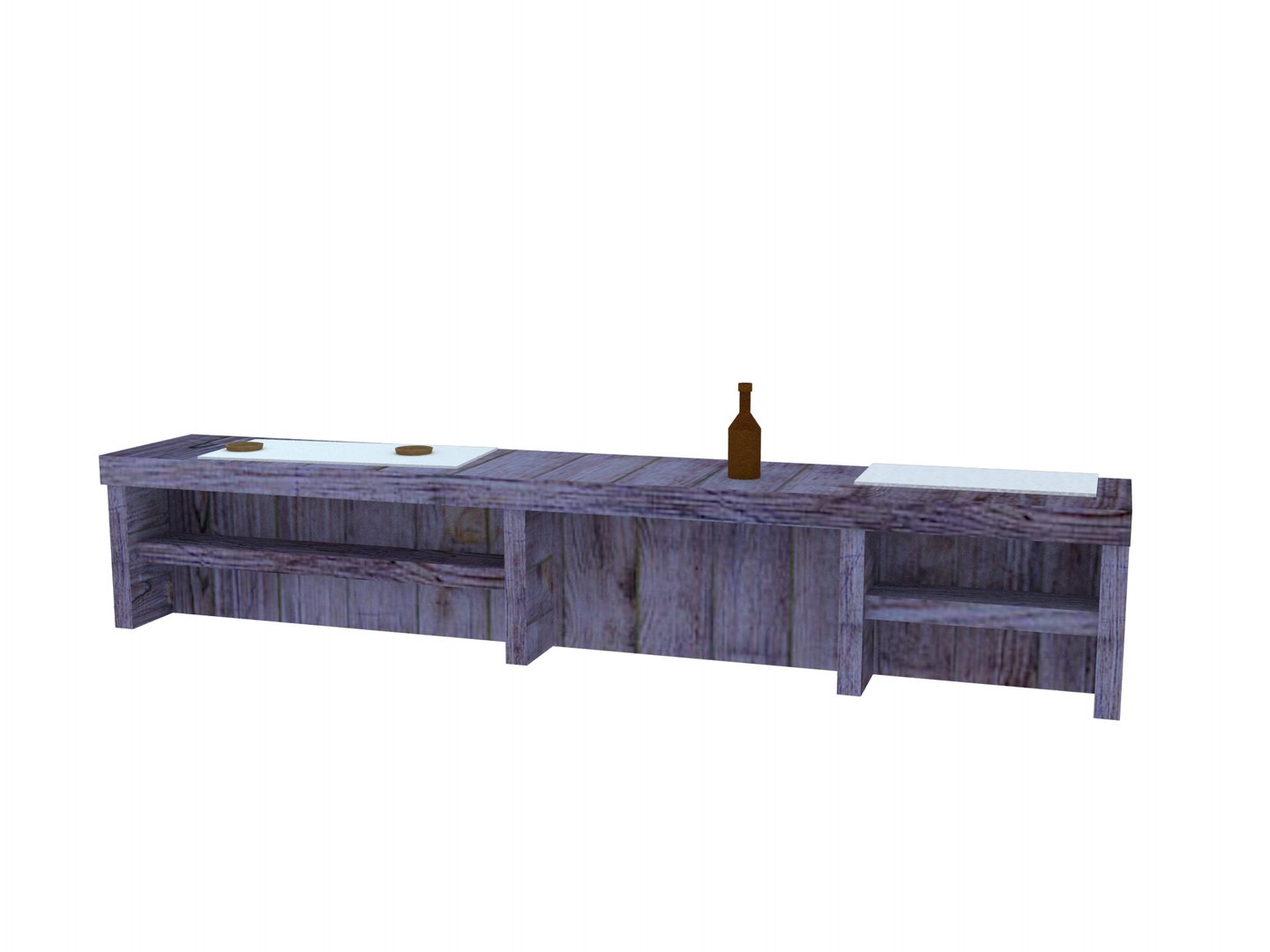 Bar Saloon Motel 3D Model - TurboSquid 1180569
