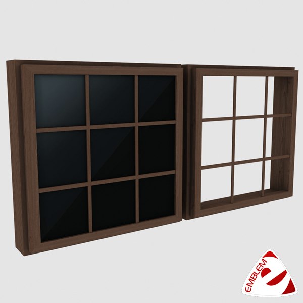 window glass 3d max