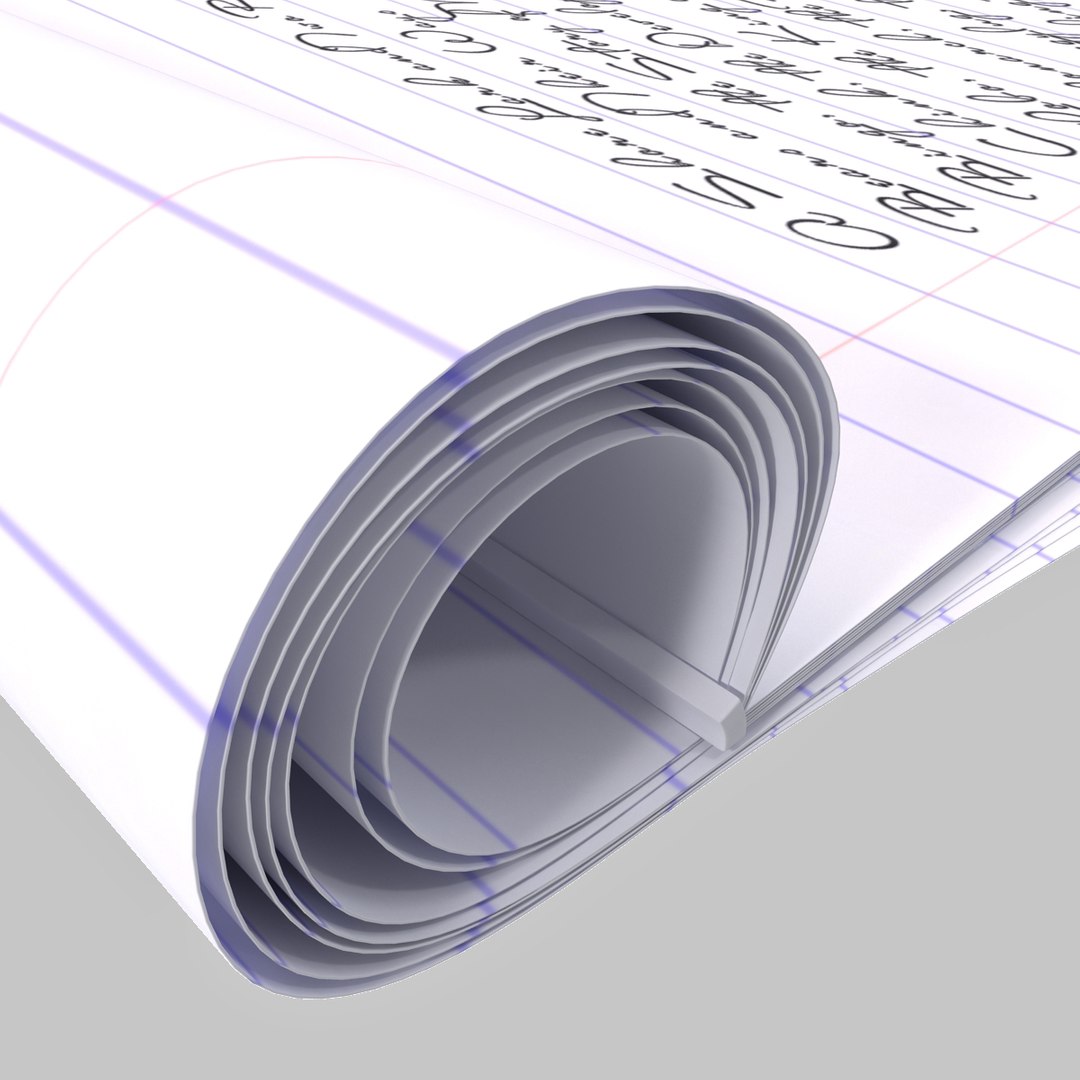 Notebook Note Book 3d Max