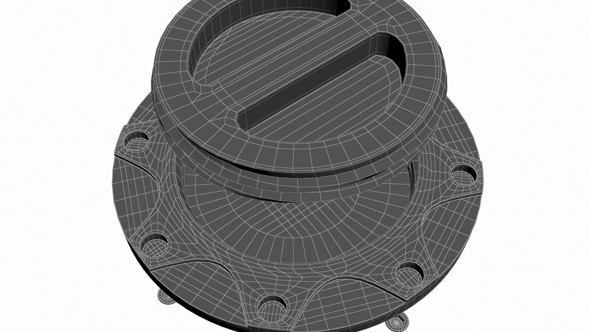 3D Fuel Tank Cap - TurboSquid 2431523