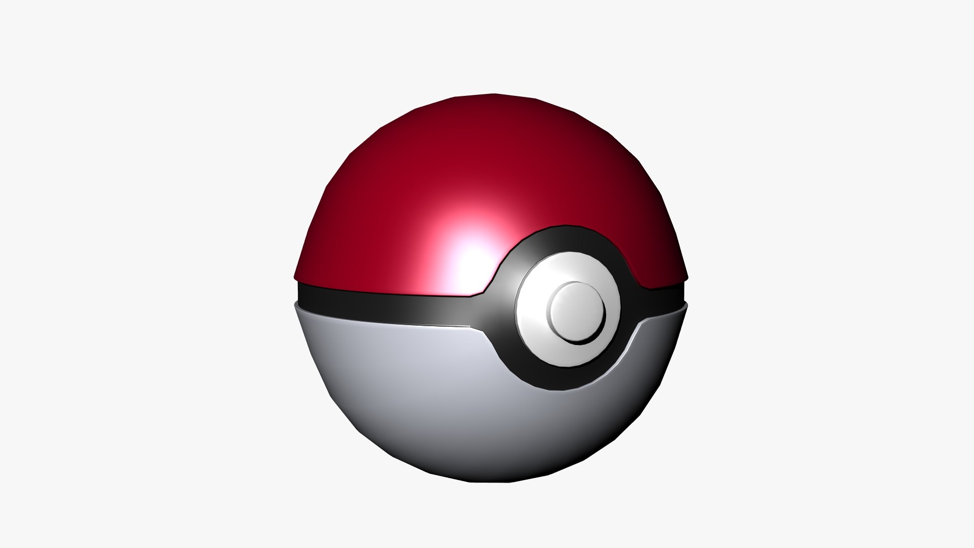 Pokeball 3D Model - TurboSquid 1714356