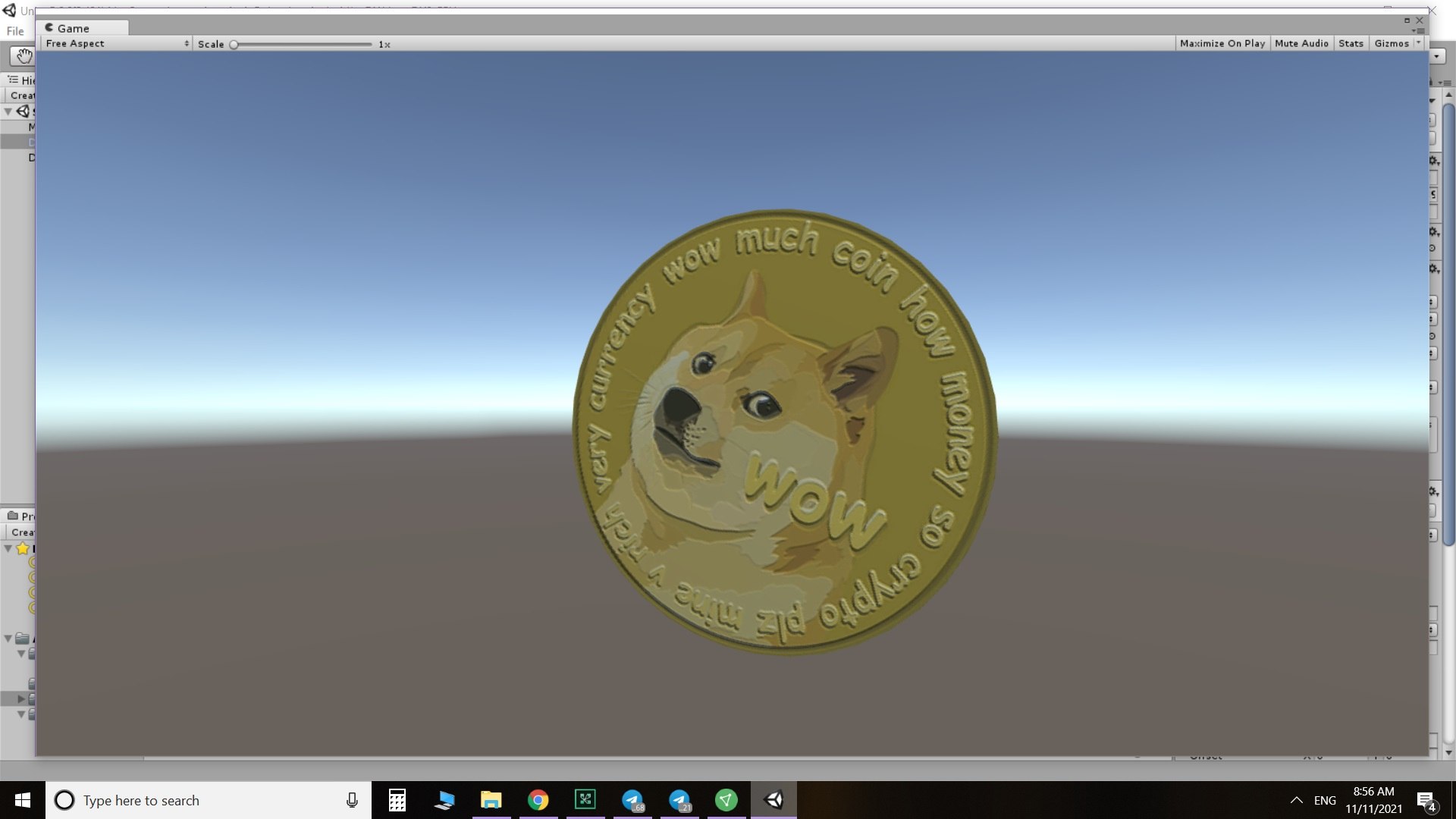 Dogecoin Logo 3D Model - TurboSquid 1813298