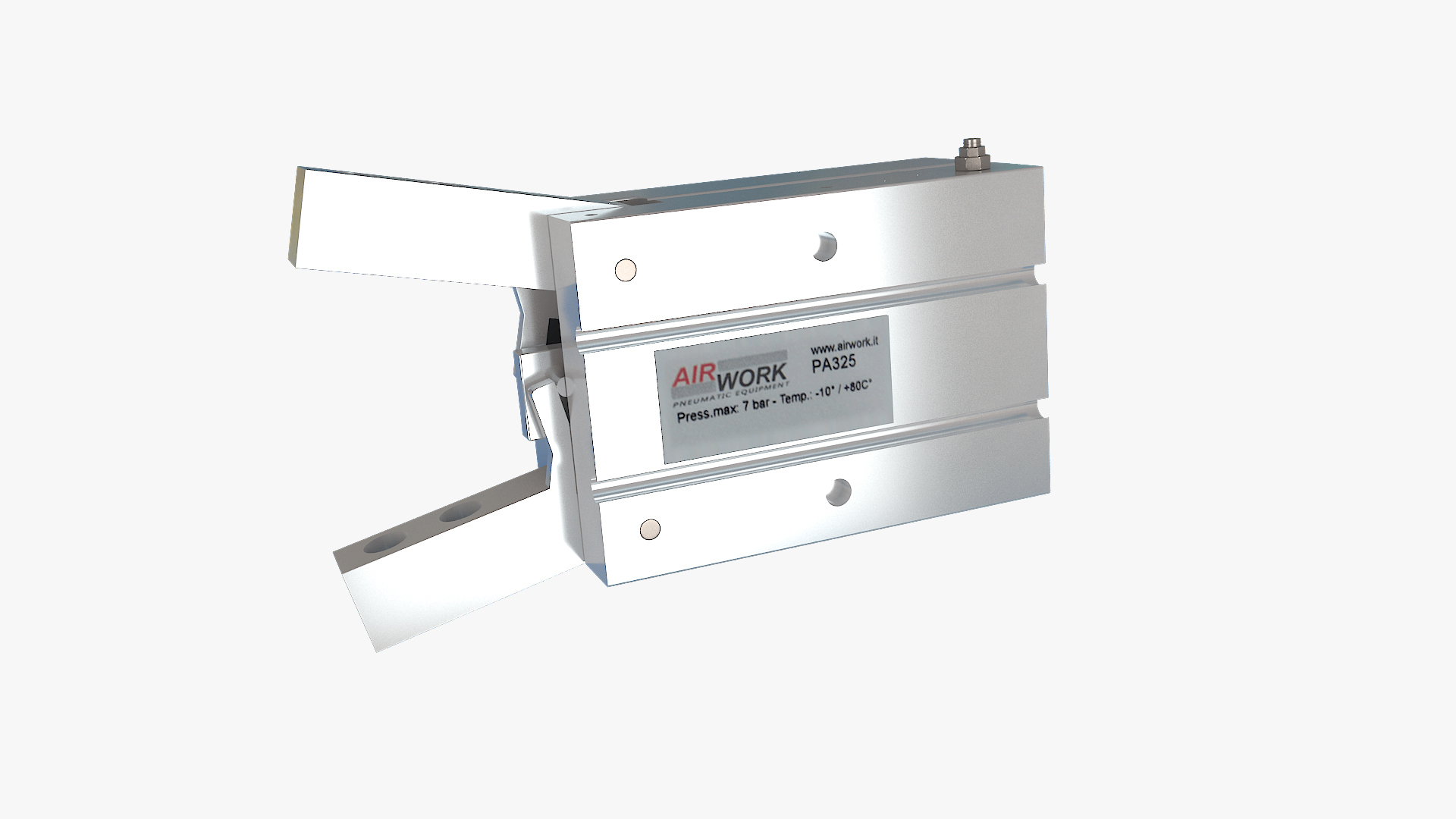 3D pneumatic gripper industrial model - TurboSquid 1589617