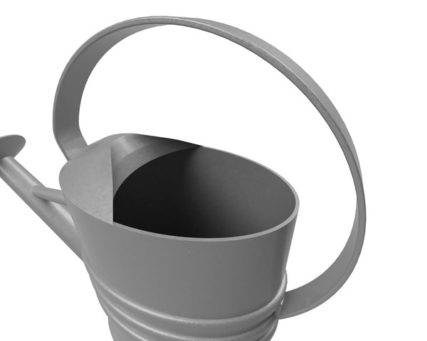 3D Watering can metal model - TurboSquid 2003876