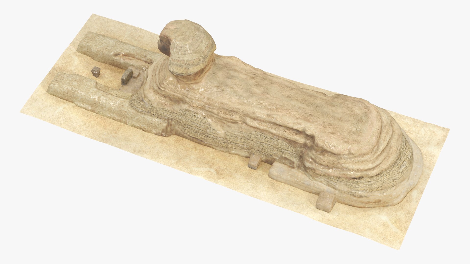 The Great Sphinx 3D model - TurboSquid 2130142