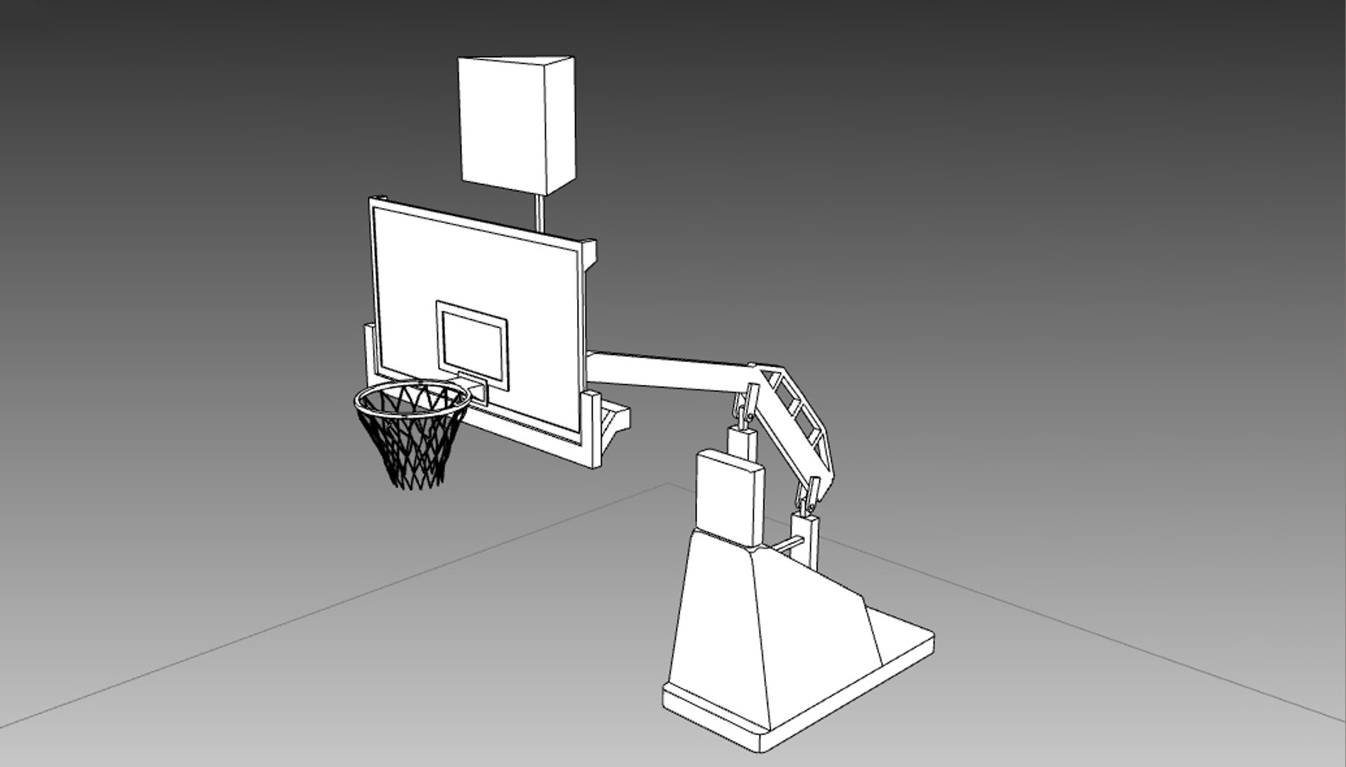 3d Basketball Rim