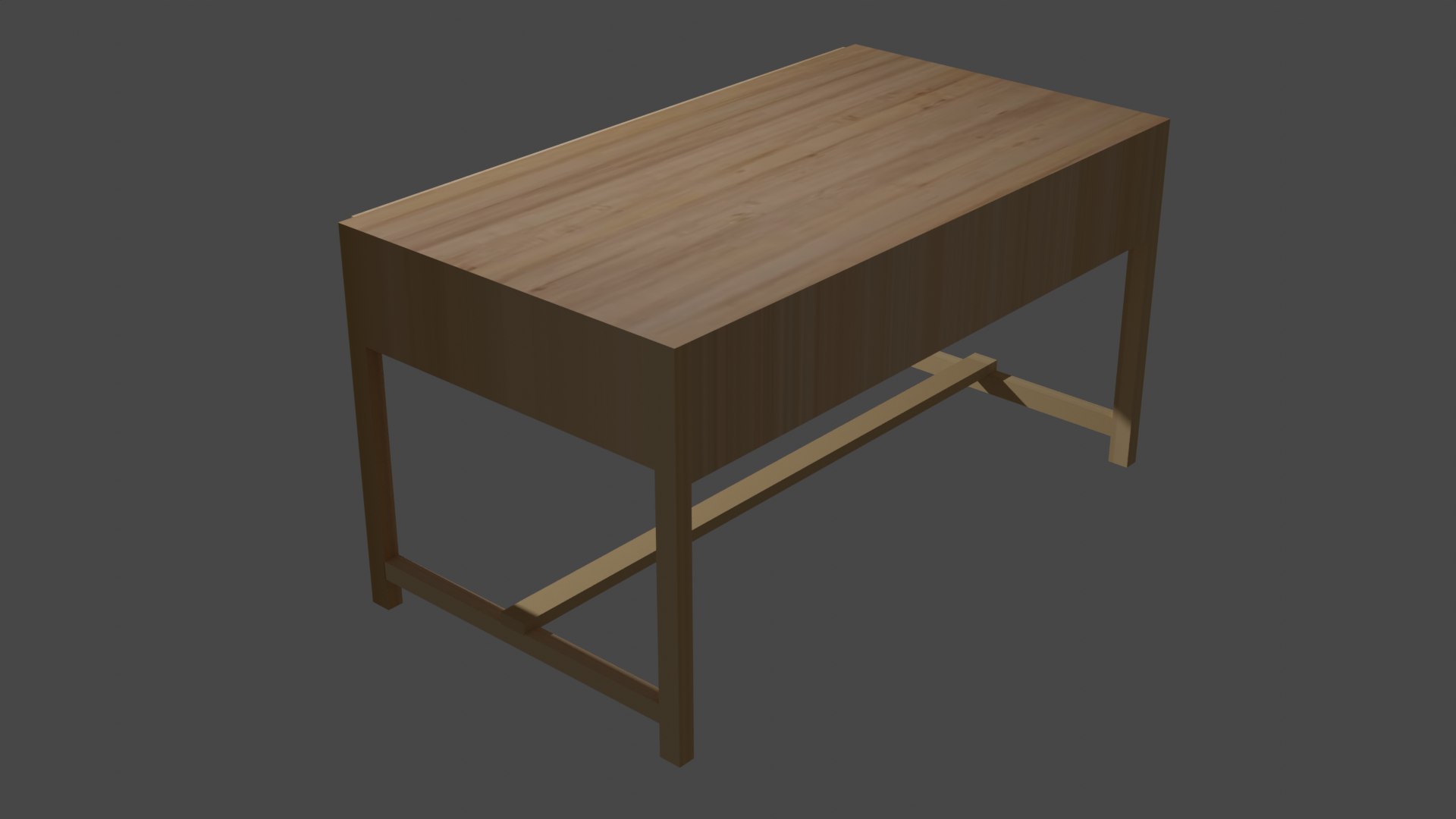 School Table 3D Model - TurboSquid 2078613