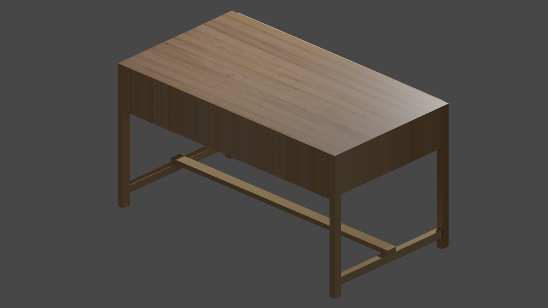 School Table 3D Model - TurboSquid 2078613
