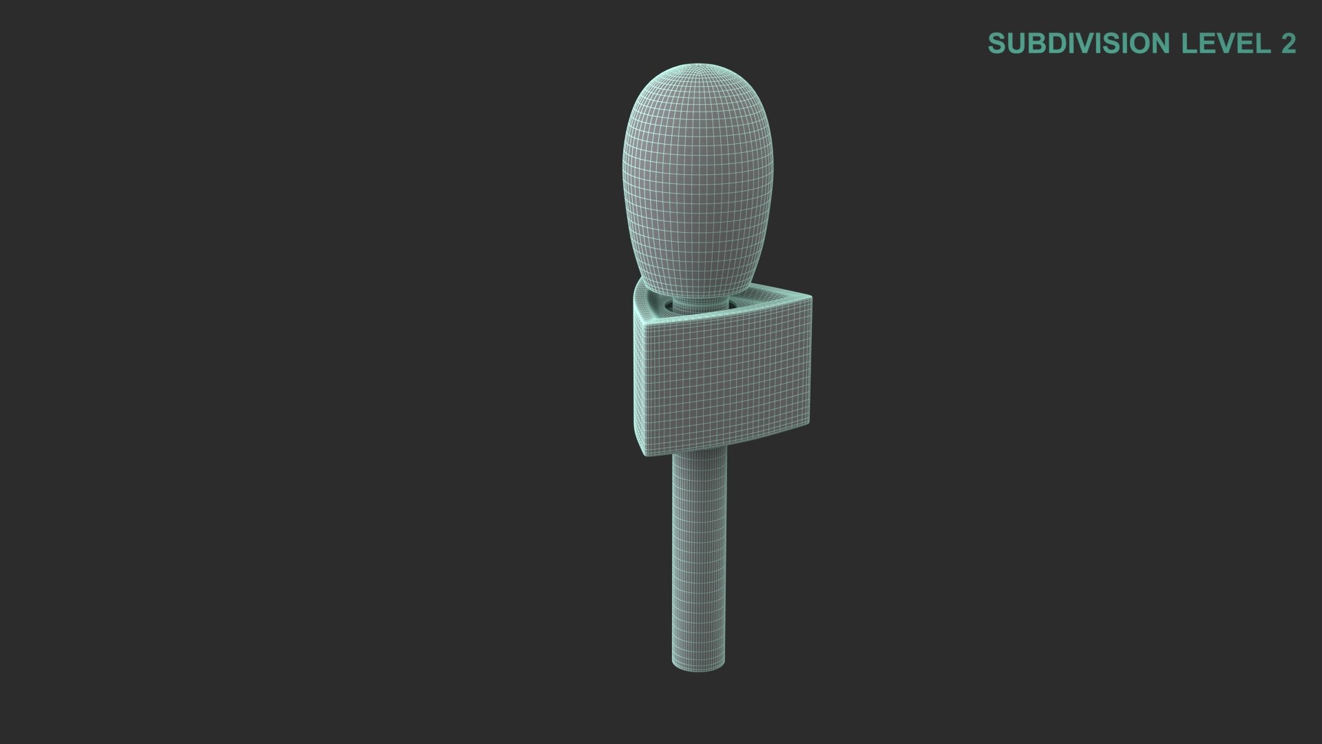 3D Model Reporter Microphone - TurboSquid 2000113