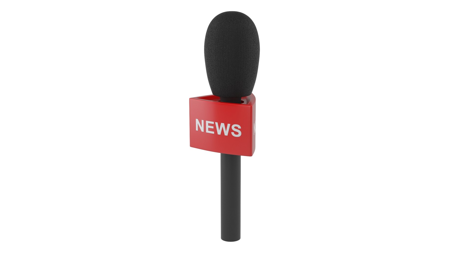 3D Model Reporter Microphone - TurboSquid 2000113