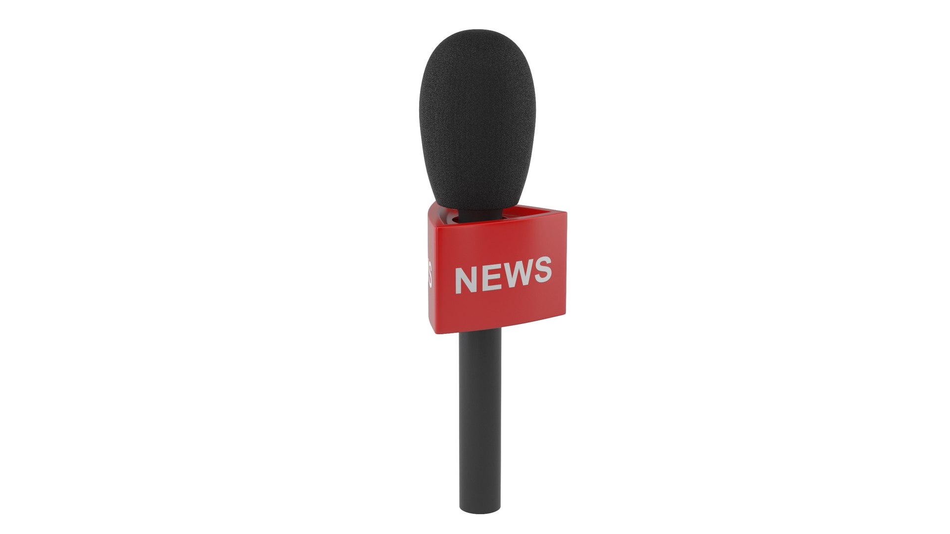 3D Model Reporter Microphone - TurboSquid 2000113