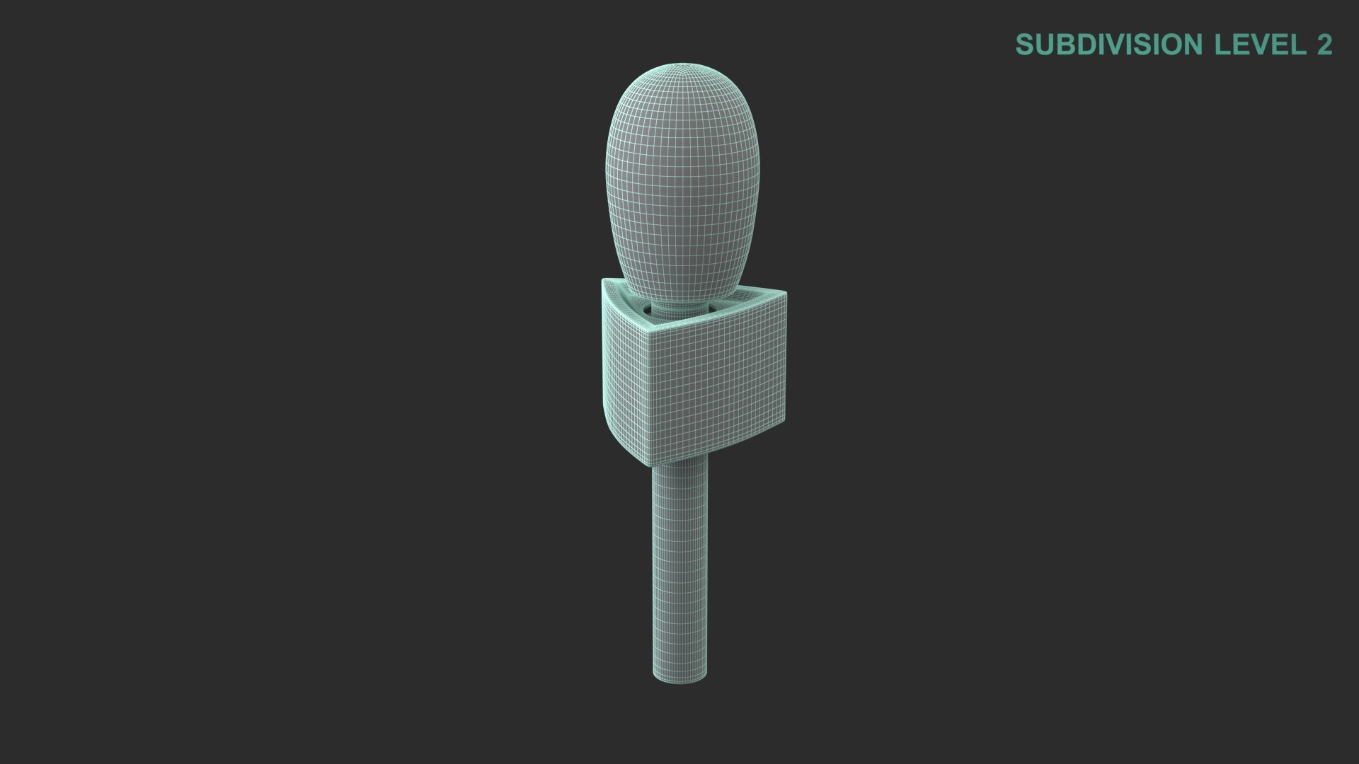 3D Model Reporter Microphone - TurboSquid 2000113