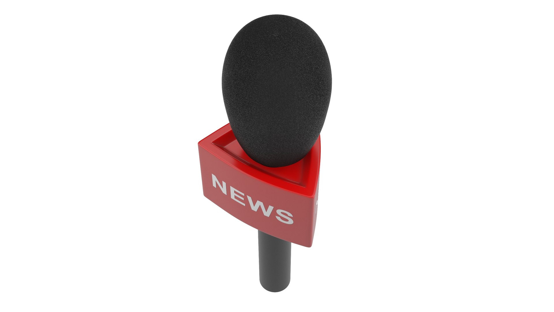 3D Model Reporter Microphone - TurboSquid 2000113