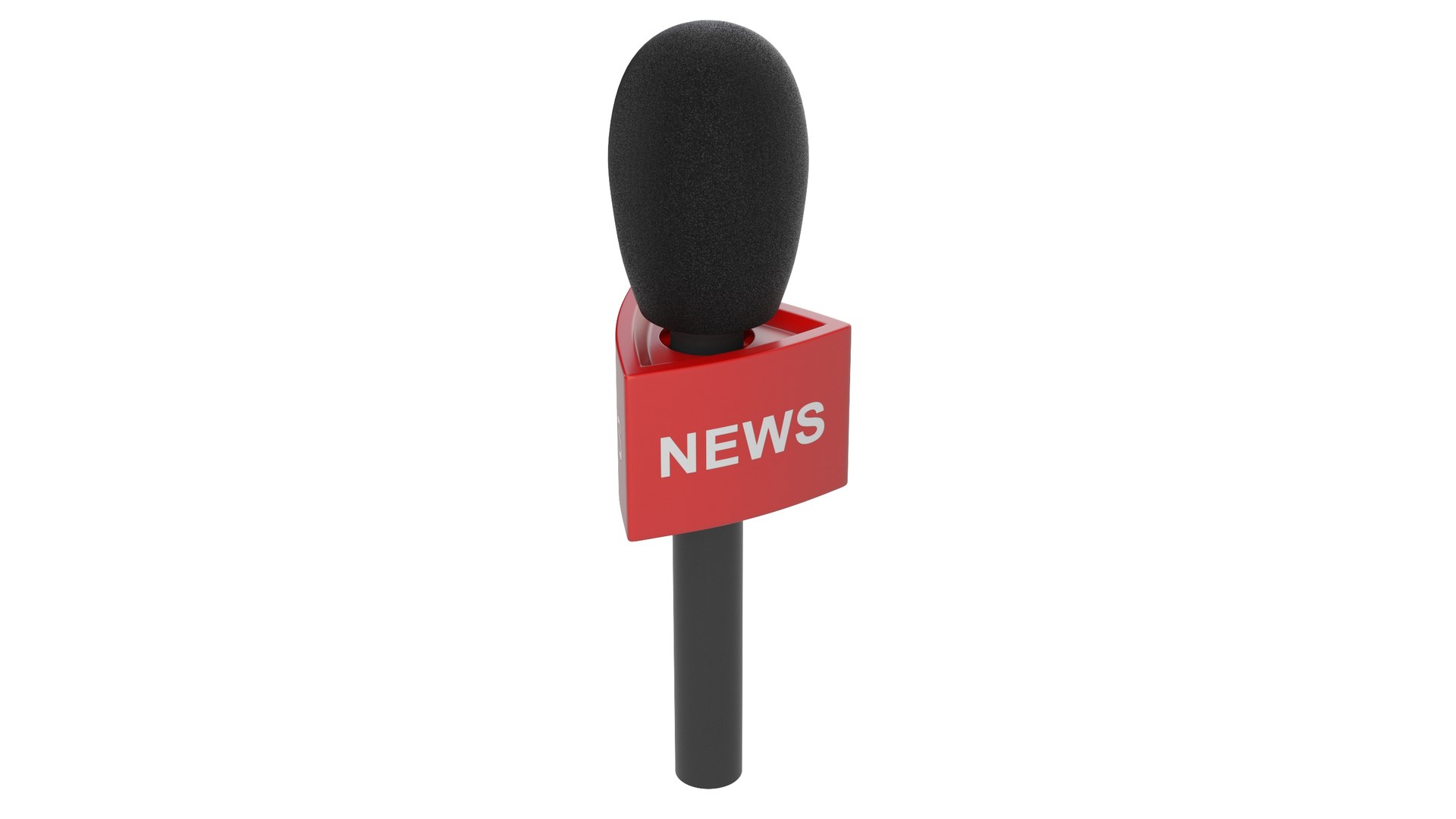 3D Model Reporter Microphone - TurboSquid 2000113