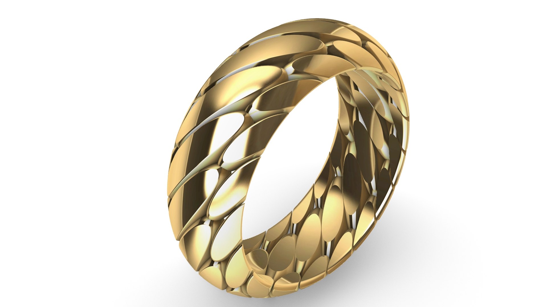 Jewelry gold ring model - TurboSquid 1714034