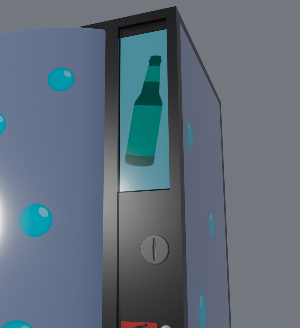 Colors Vending Machine Model - TurboSquid 1663730