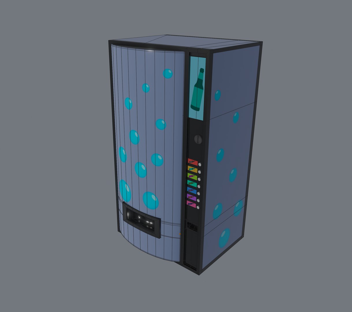 Colors Vending Machine Model - TurboSquid 1663730