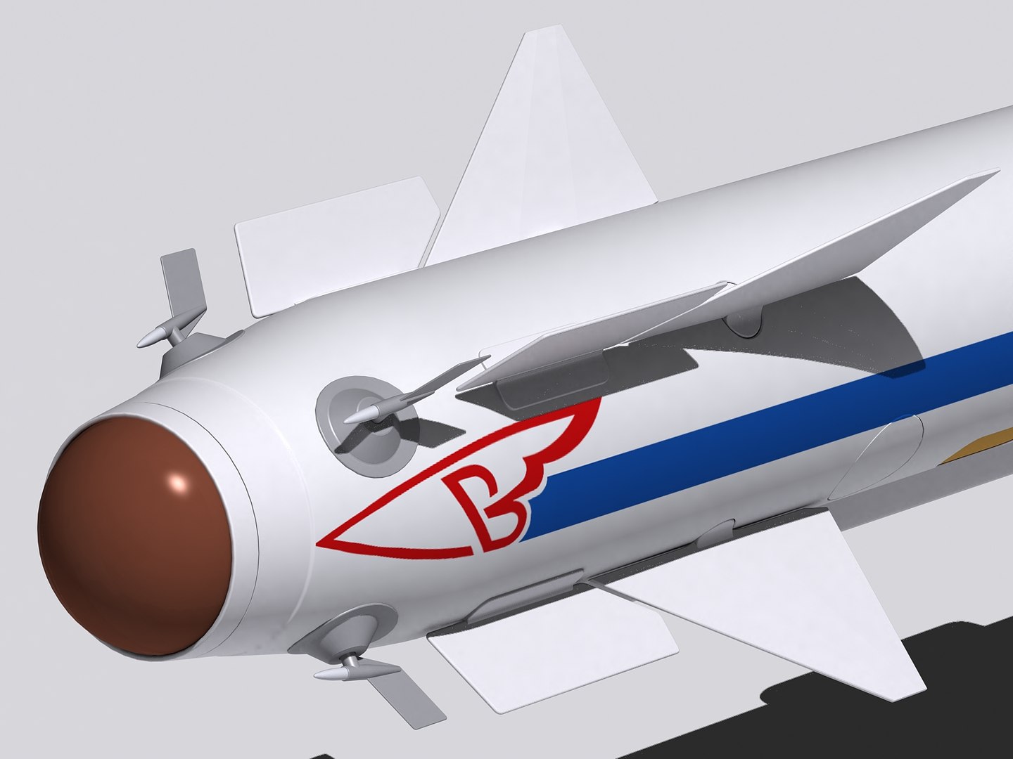 Rvv-md Missile 3d Model