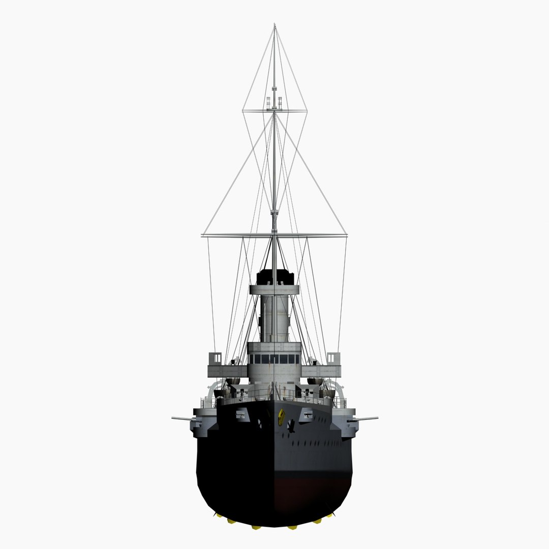 Sms Dresden Cruiser Imperial 3d Max