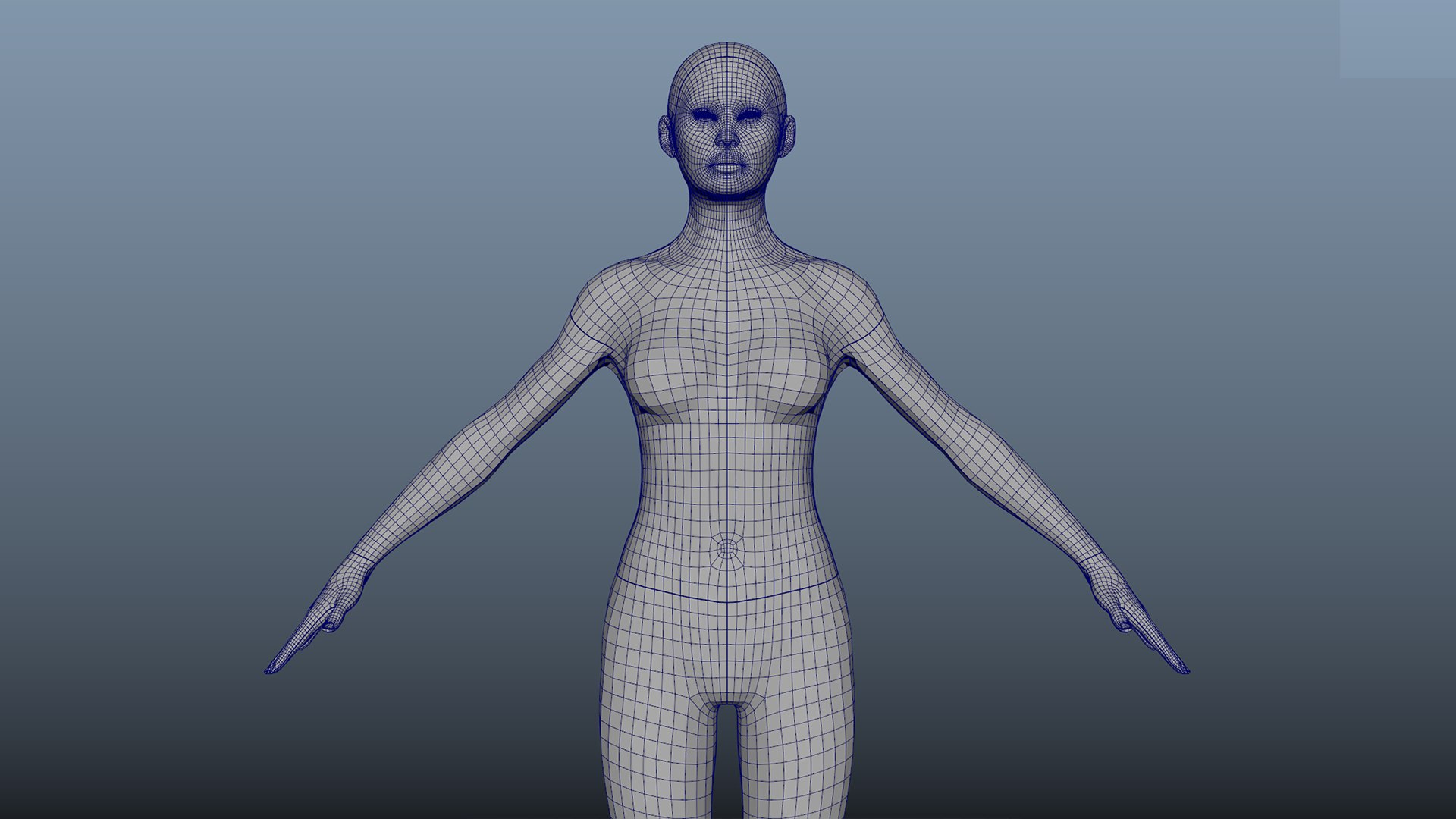 Female character rig head face 3D model - TurboSquid 1584031
