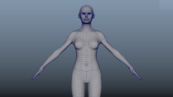 Female character rig head face 3D model - TurboSquid 1584031