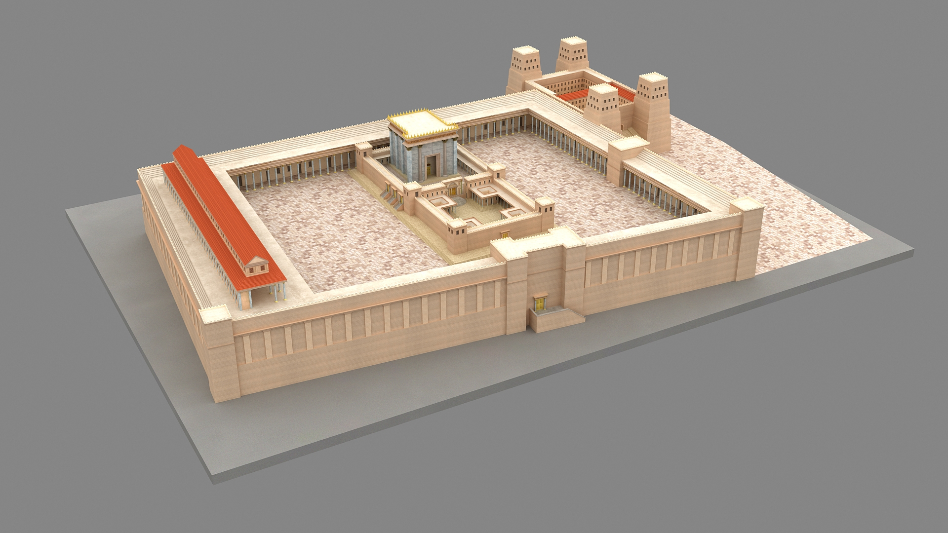 3D Solomon Second Temple - TurboSquid 2382202