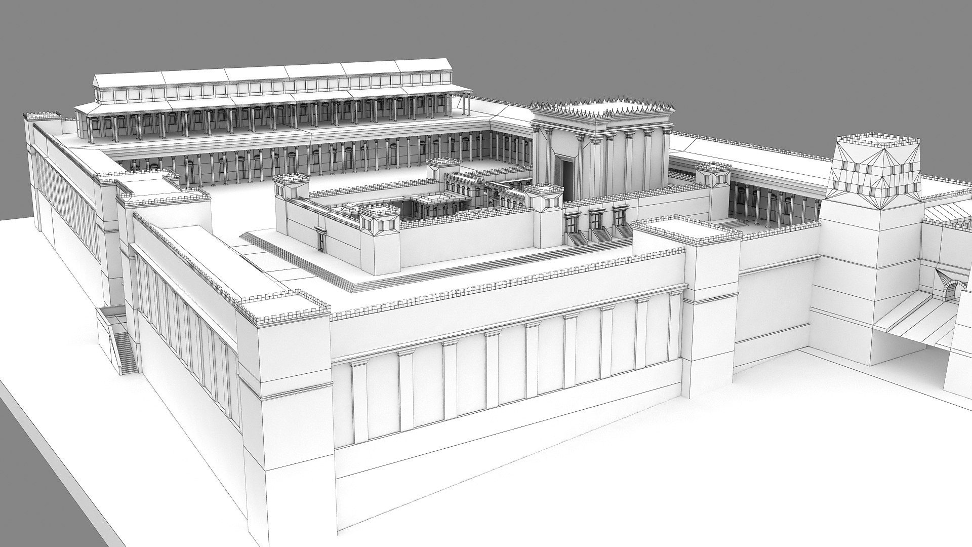 3D Solomon Second Temple - TurboSquid 2382202
