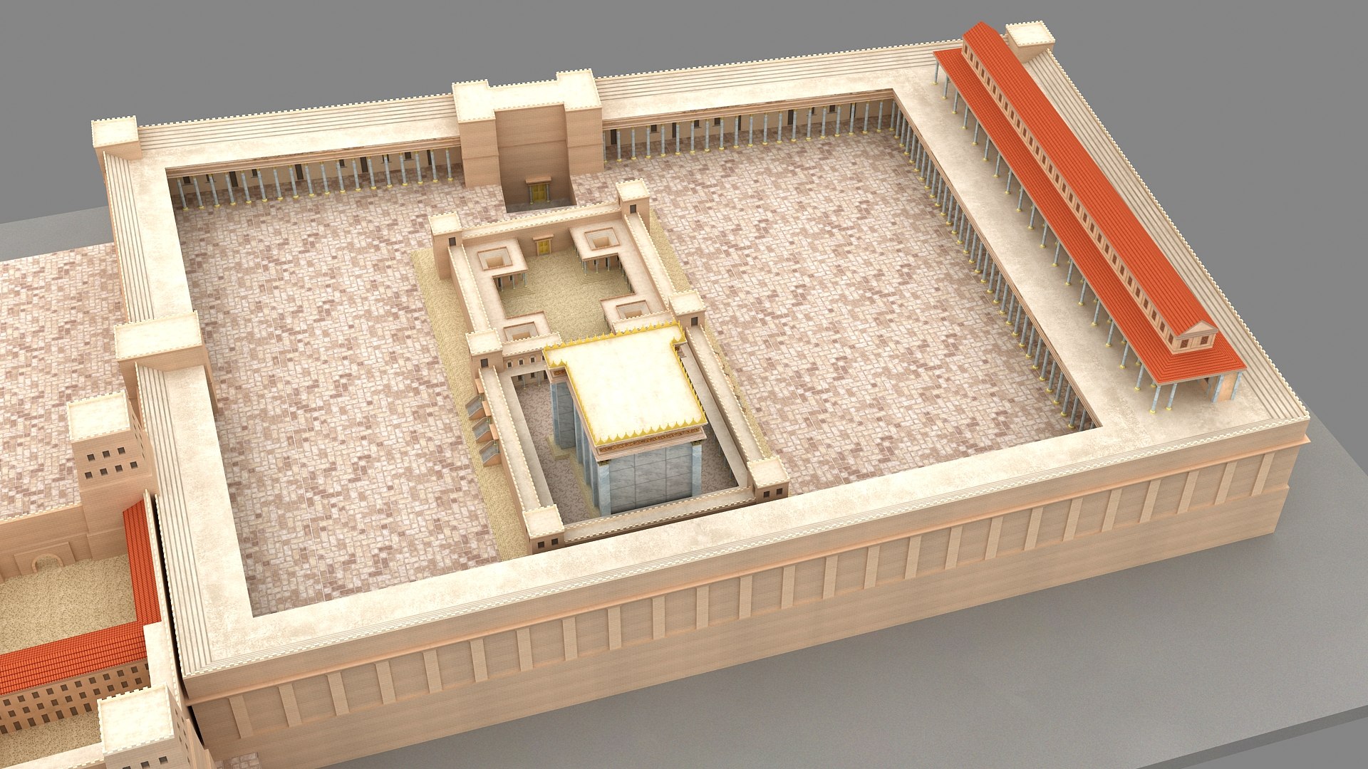 3D Solomon Second Temple - TurboSquid 2382202