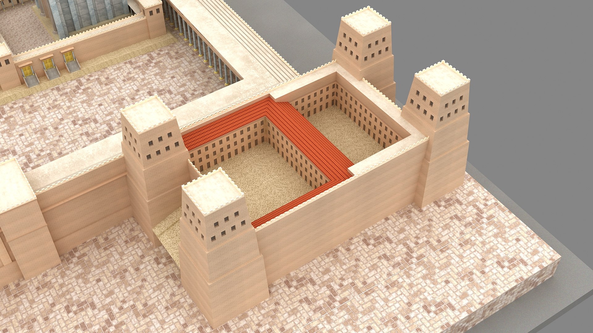 3D Solomon Second Temple - TurboSquid 2382202