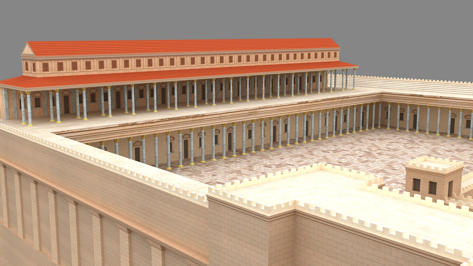 3D Solomon Second Temple - TurboSquid 2382202