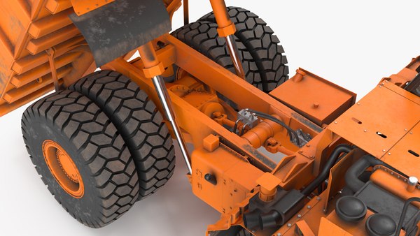 Off Highway Dump Truck Dirty Rigged 3D model - TurboSquid 1859421