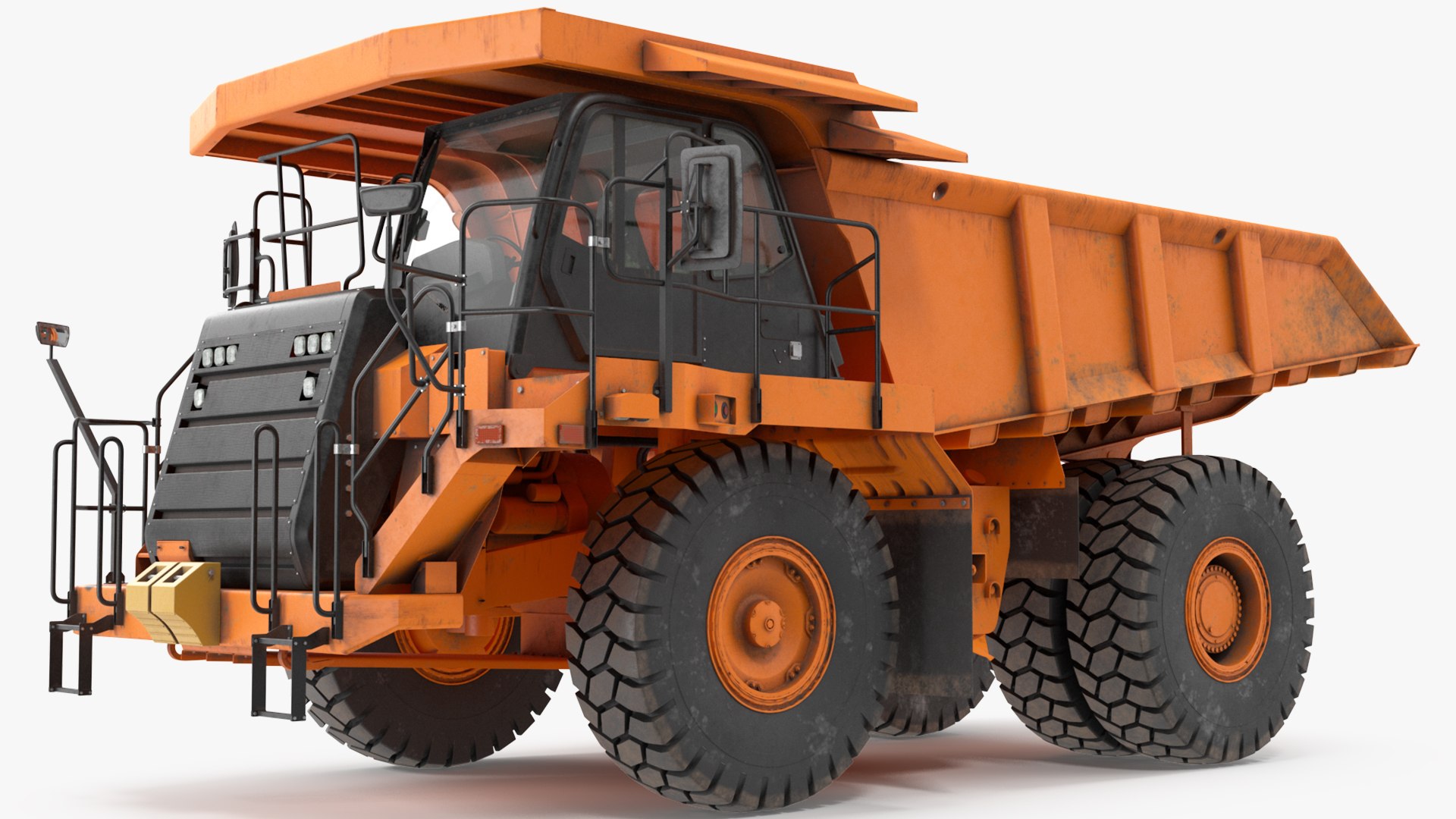 Off Highway Dump Truck Dirty Rigged 3D Model - TurboSquid 1859421