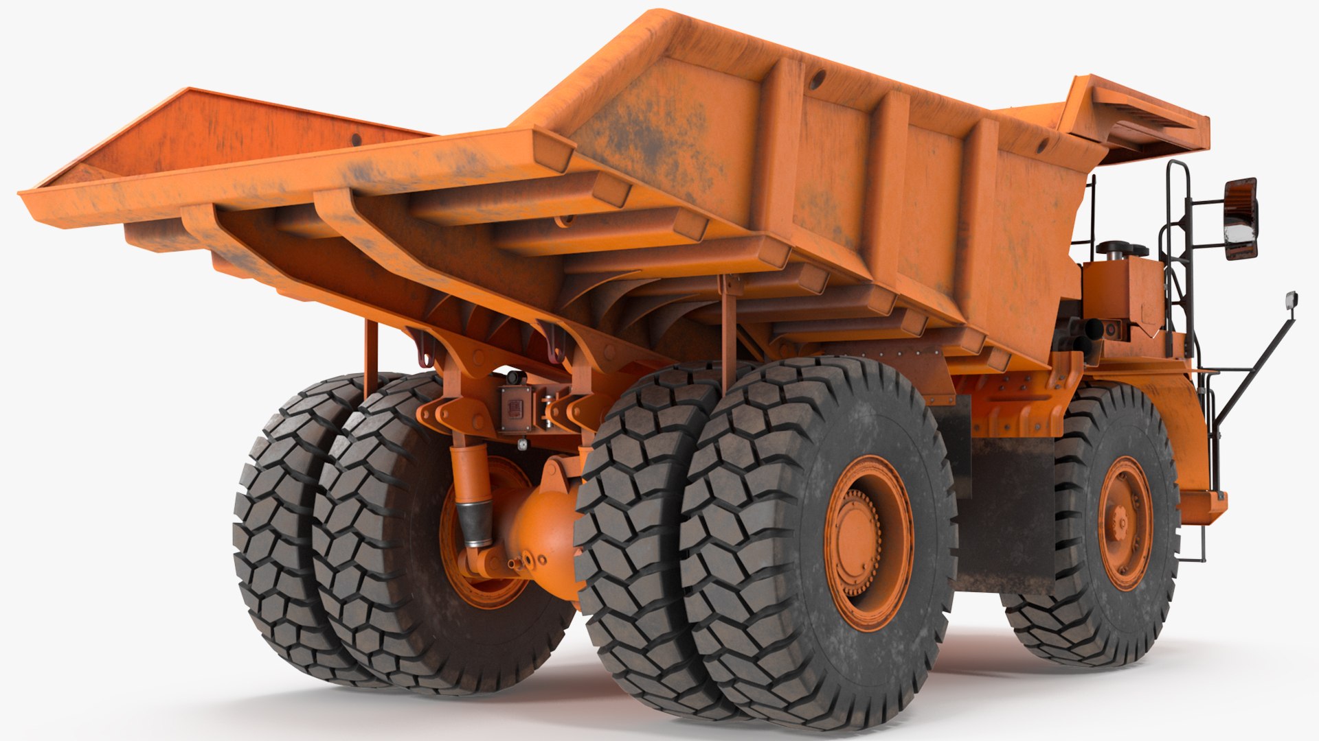 Off Highway Dump Truck Dirty Rigged 3D Model - TurboSquid 1859421