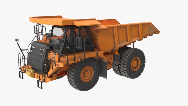 Off Highway Dump Truck Dirty Rigged 3D model - TurboSquid 1859421