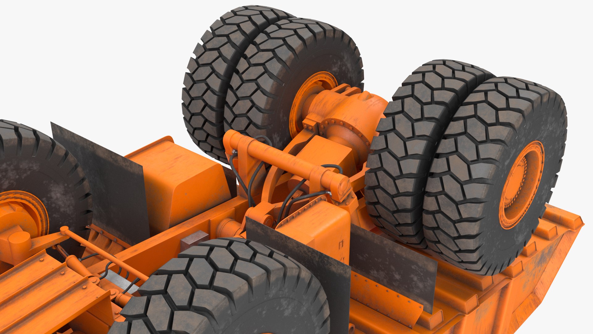 Off Highway Dump Truck Dirty Rigged 3D Model - TurboSquid 1859421