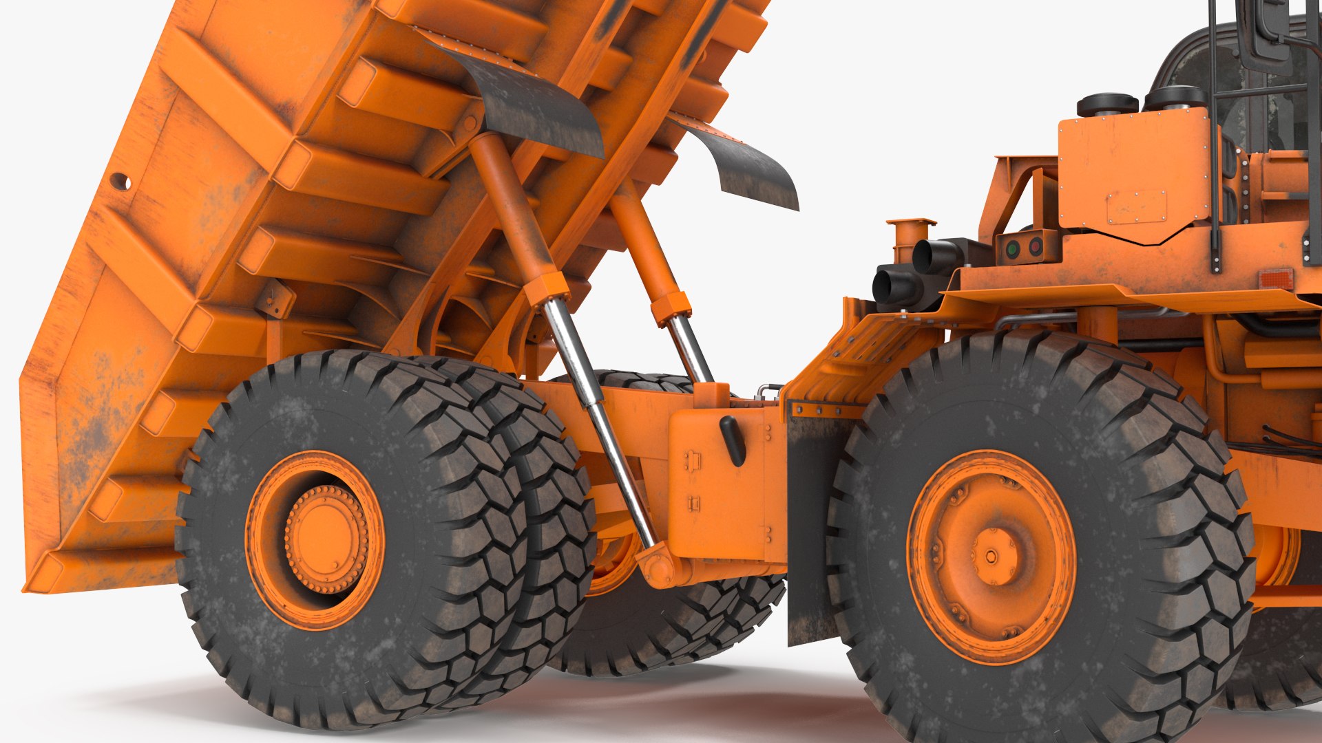 Off Highway Dump Truck Dirty Rigged 3D Model - TurboSquid 1859421