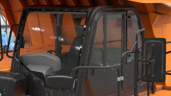 Off Highway Dump Truck Dirty Rigged 3D model - TurboSquid 1859421