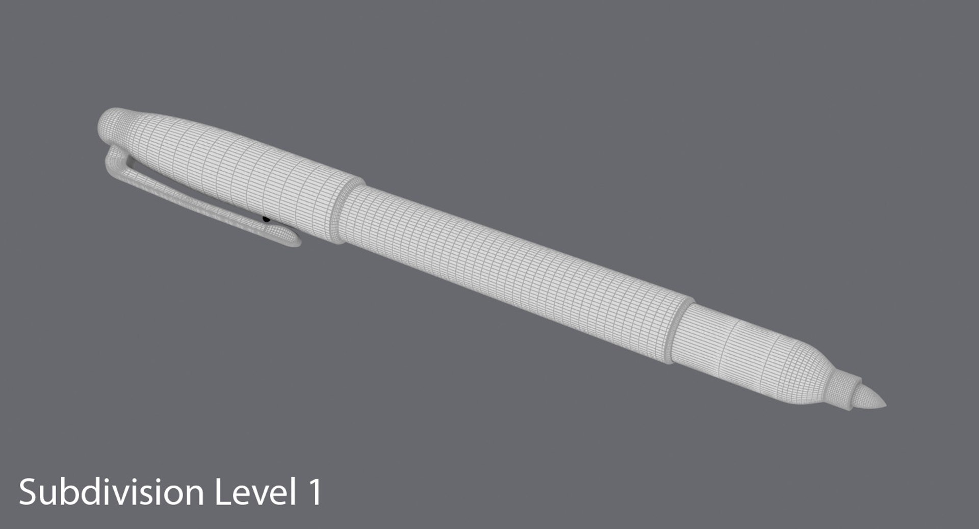 Standard Sharpie Marker - 3D Model - TurboSquid 1312499