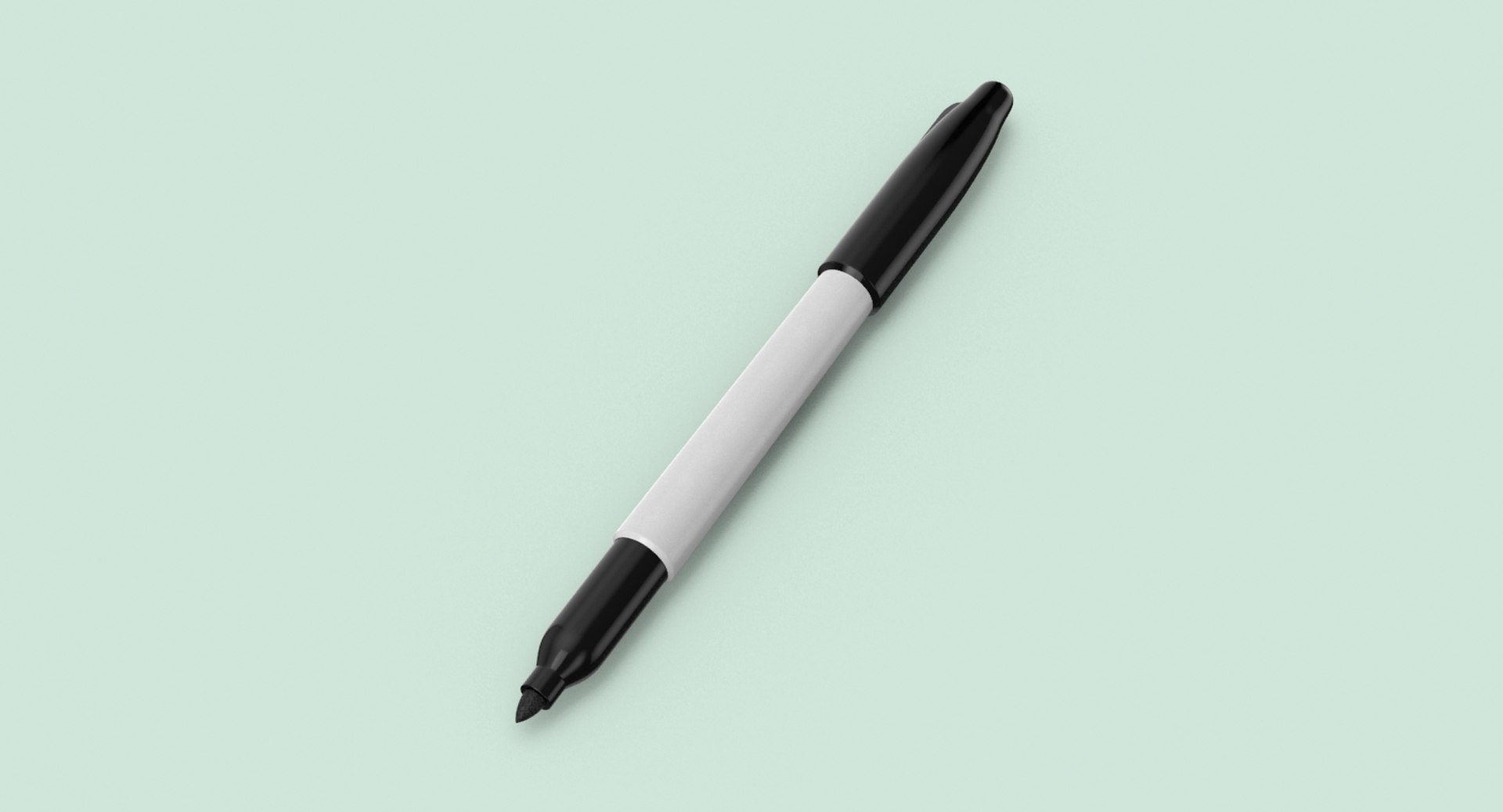 Standard Sharpie Marker - 3D Model - TurboSquid 1312499